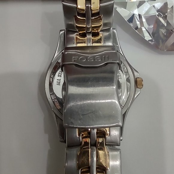 Fossil | Accessories | Fossil Atm Watch Mens Stainless Steel Model Bq9183 | Poshmark